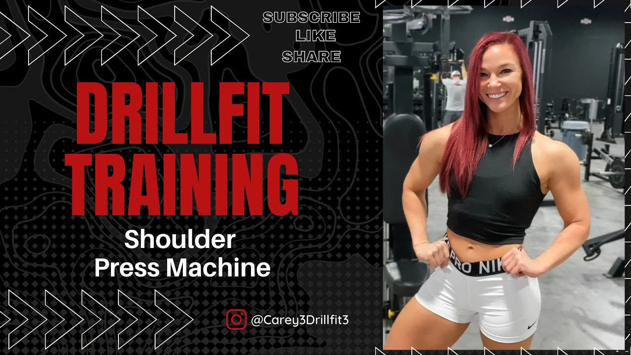 How to use the Shoulder Press Machine, How to Overhead Press, Hit Front ...