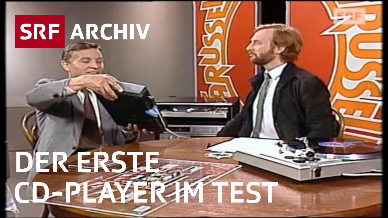Erster CD-Player (1982) | SRF Archiv - YouTube