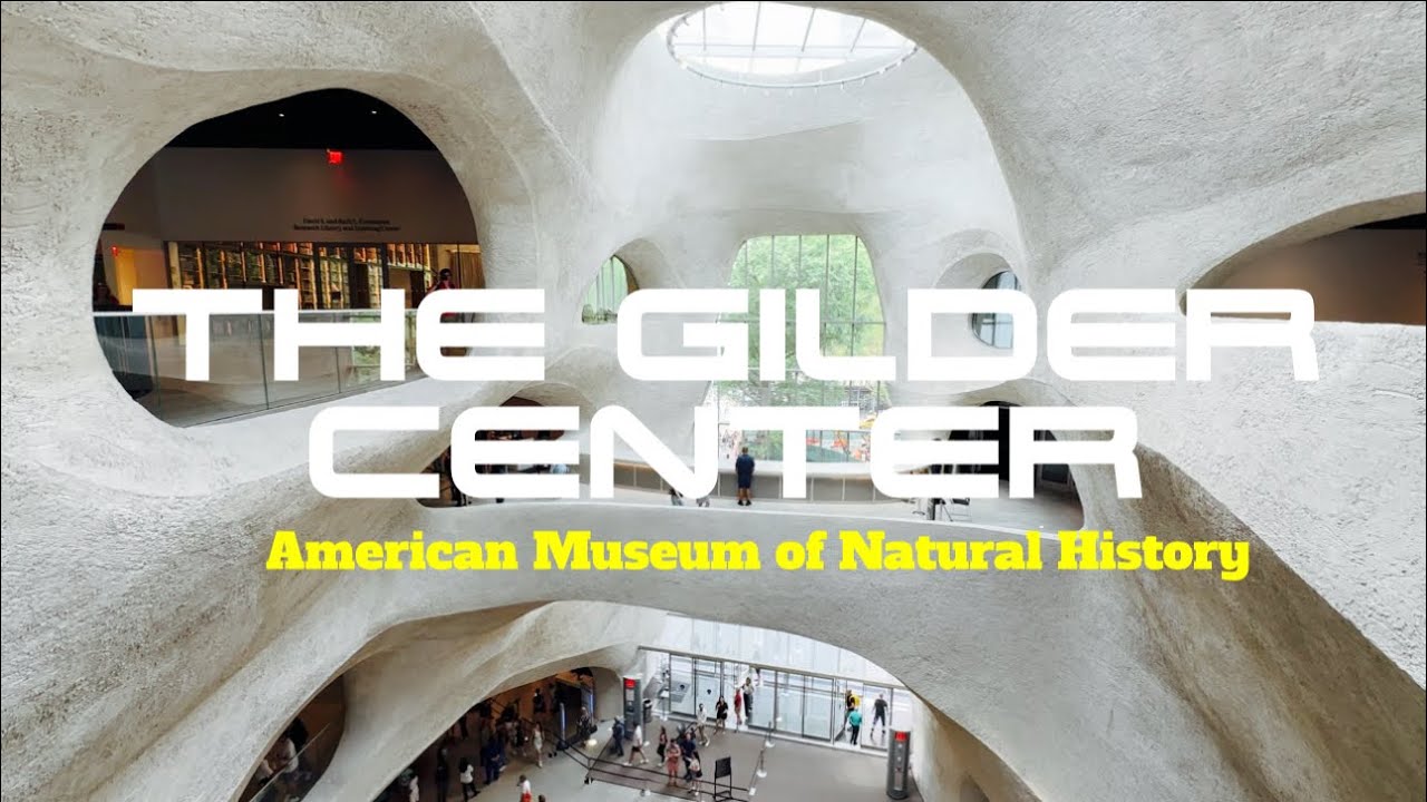 New York’s Most Exciting New Building, The Gilder Center at AMNH - YouTube