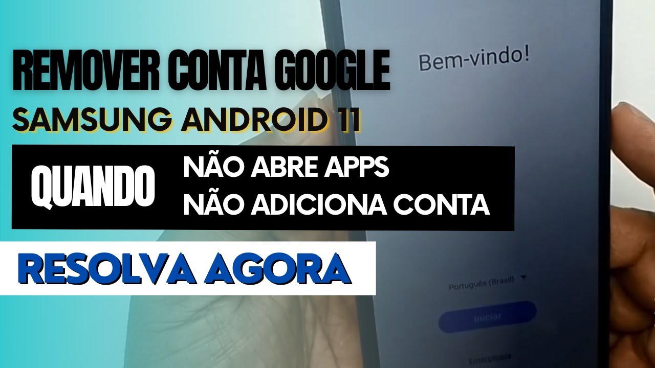 Remover conta google samsung A10, A10s, A20, A20S, A30, A30S, A50, A70 ...