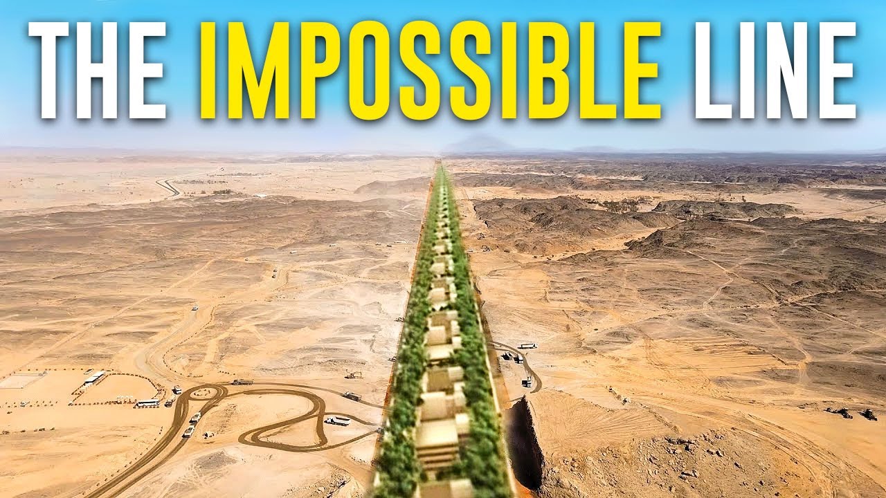 The Line Actually Begins Construction (2023) - YouTube