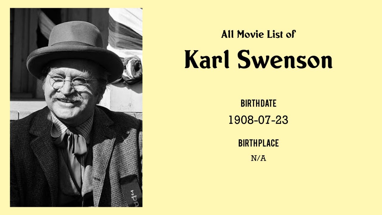 Karl Swenson Movies list Karl Swenson| Filmography of Karl Swenson ...