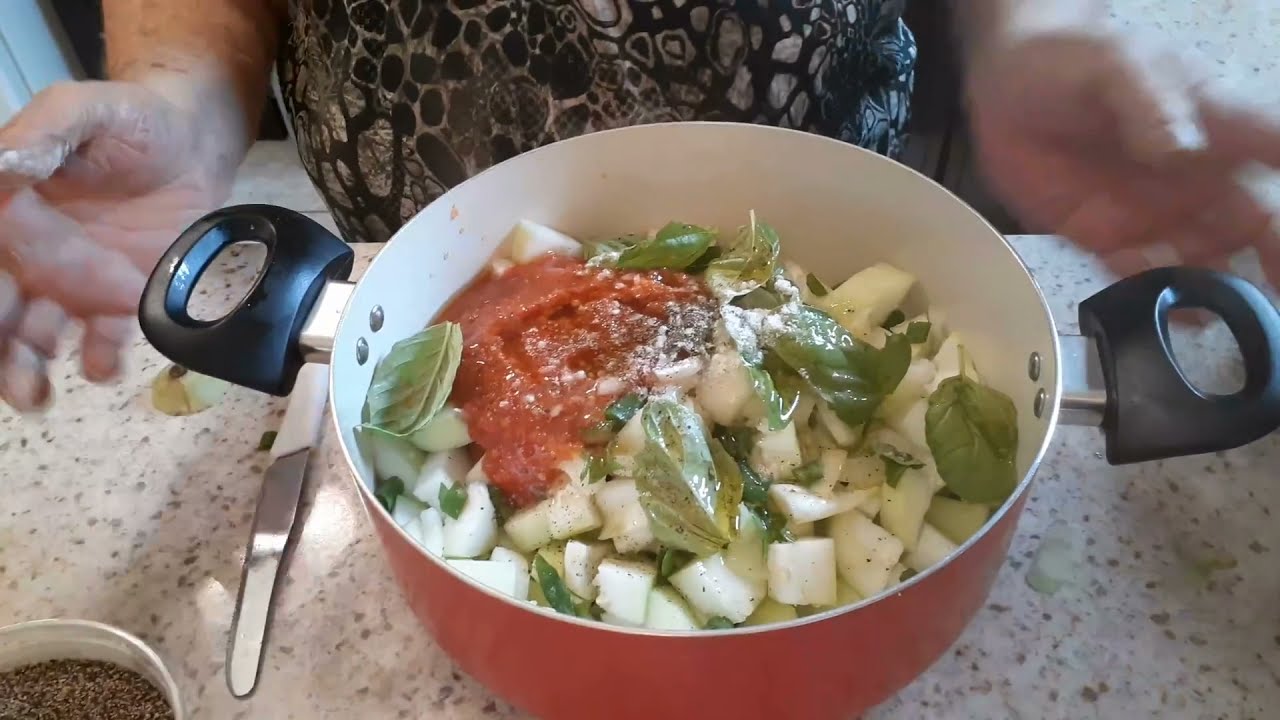 Sicilian Grandma makes Sicilian Cucuzza Soup - Episode #46 - YouTube