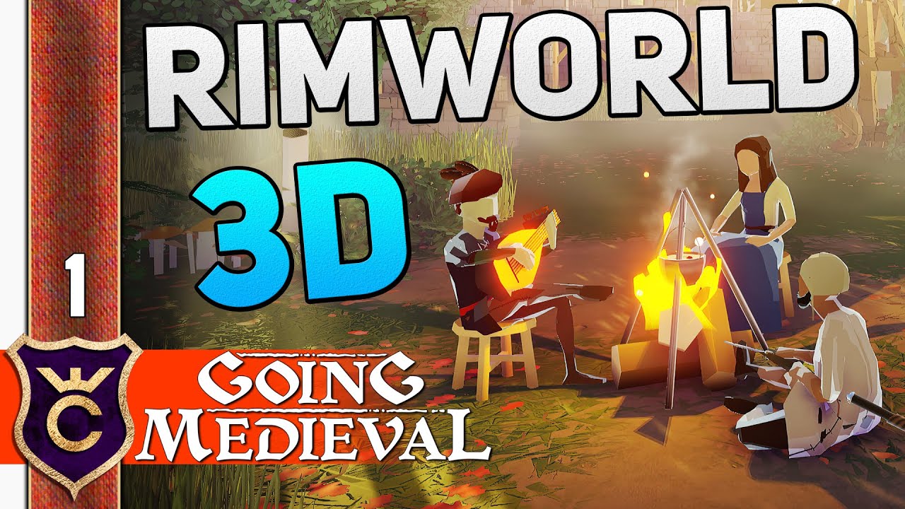 RIMWORLD 3D #1 Going Medieval Прохождение - YouTube