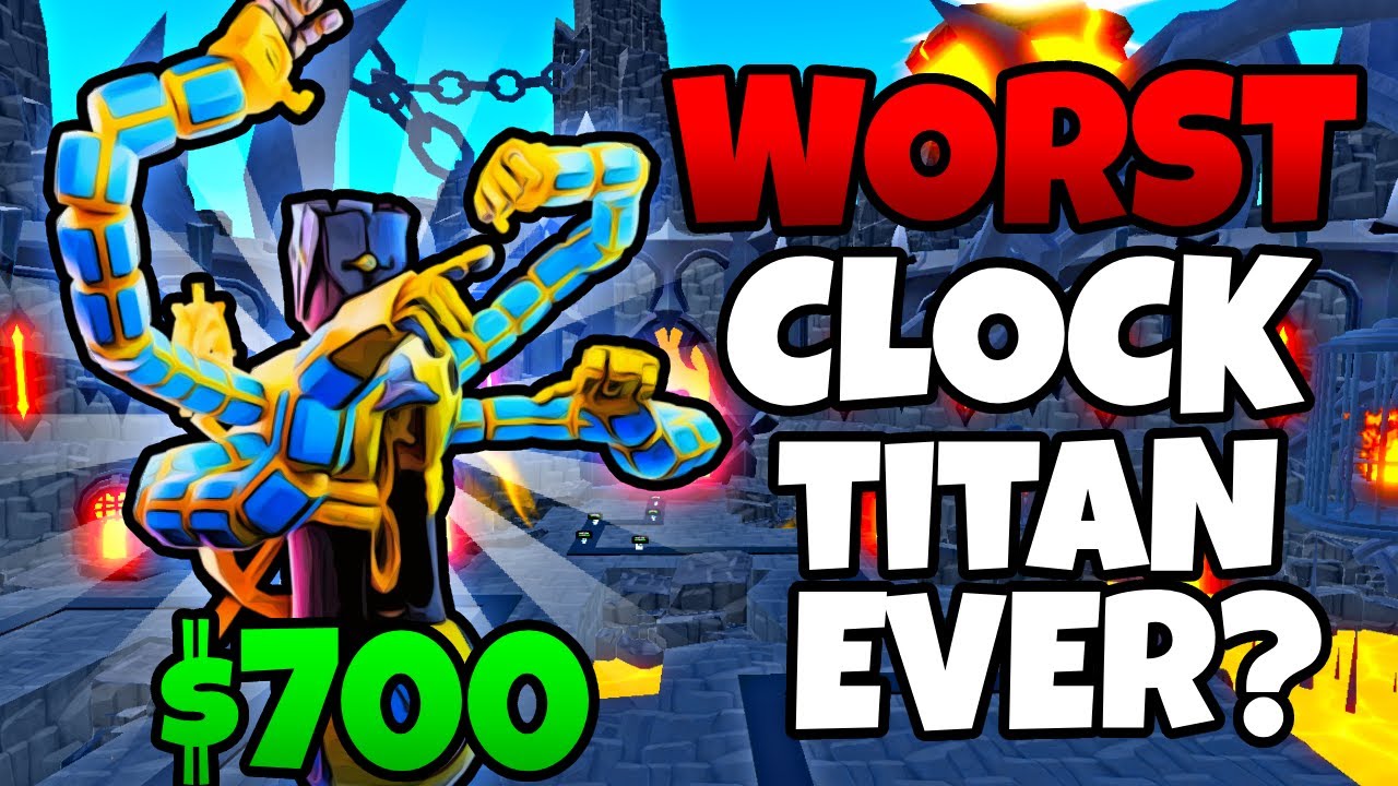 HOW GOOD IS ETERNAL CLOCK TITAN?!? (Roblox Toilet Tower Defense)! - YouTube