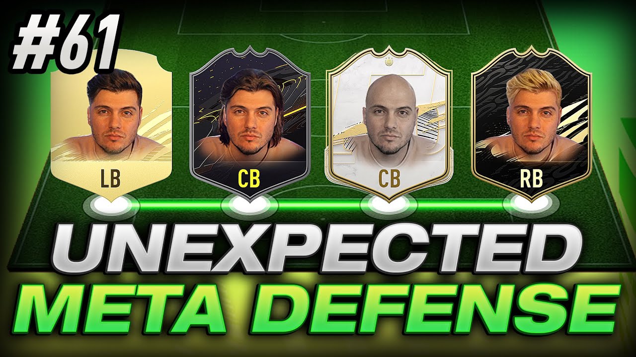 THE UNEXPECTED META DEFENSIVE BACKLINE IN FIFA 21 ULTIMATE TEAM - YouTube