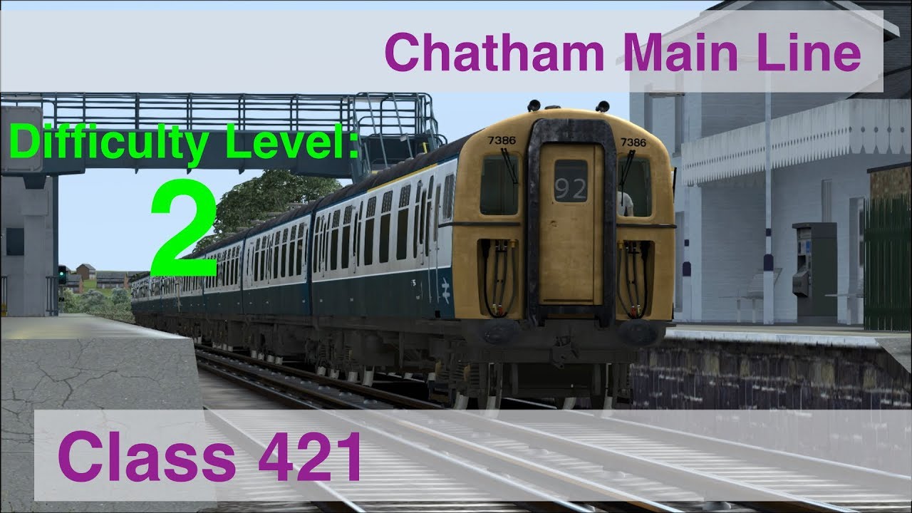 #09 Scenario Going Back In Time | Class 421 | Train Simulator 2018 ...