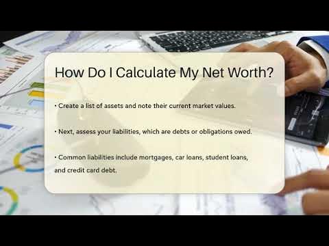 How Do I Calculate My Net Worth? - AssetsandOpportunity.org - YouTube
