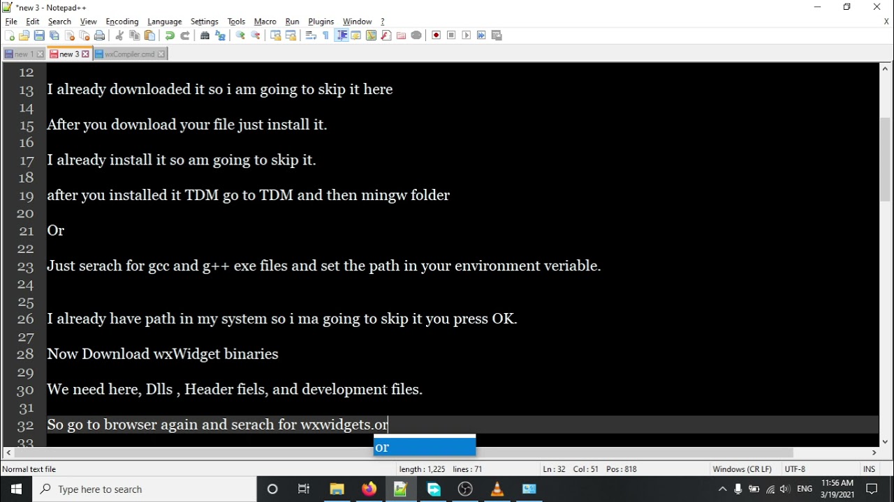 C++ GUI : WxWidget Compile On CMD - YouTube