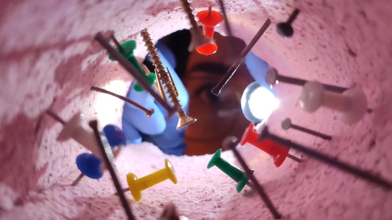 ASMR Getting Sharp Objects Out of Your Ear 👂 POV Deep Ear Cleaning ...