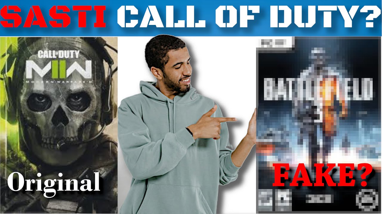 I PLAYED A CALL OF DUTY COPY..... - YouTube