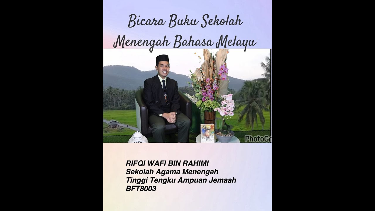 BICARA BUKU OLEH RIFQI WAFI BIN RAHIMI - YouTube