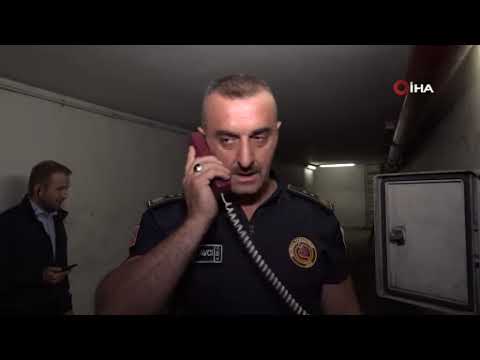 Metroda nefes kesen tatbikat