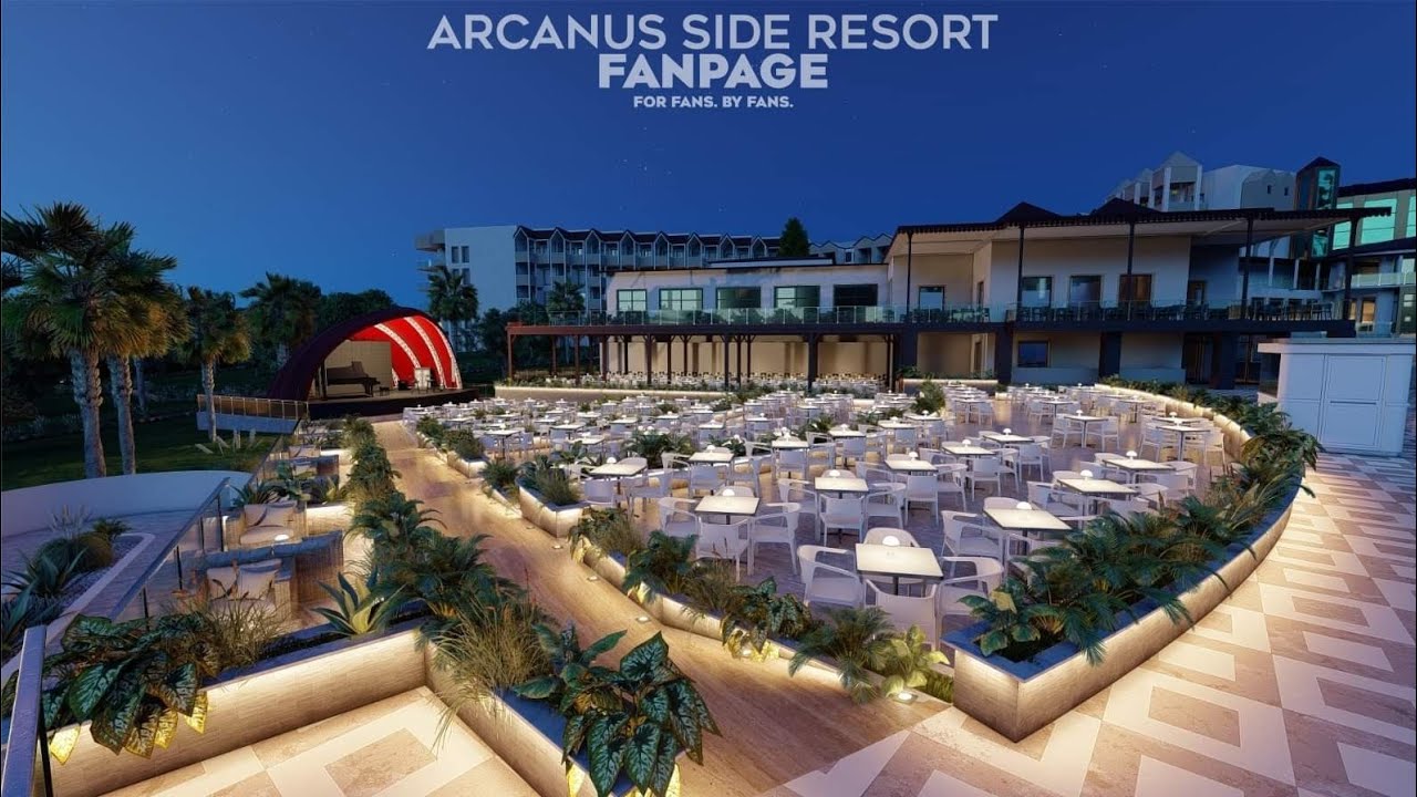 THE NEW ARCANUS SIDE RESORT 2023 Theater/Entertainment Area, Main ...