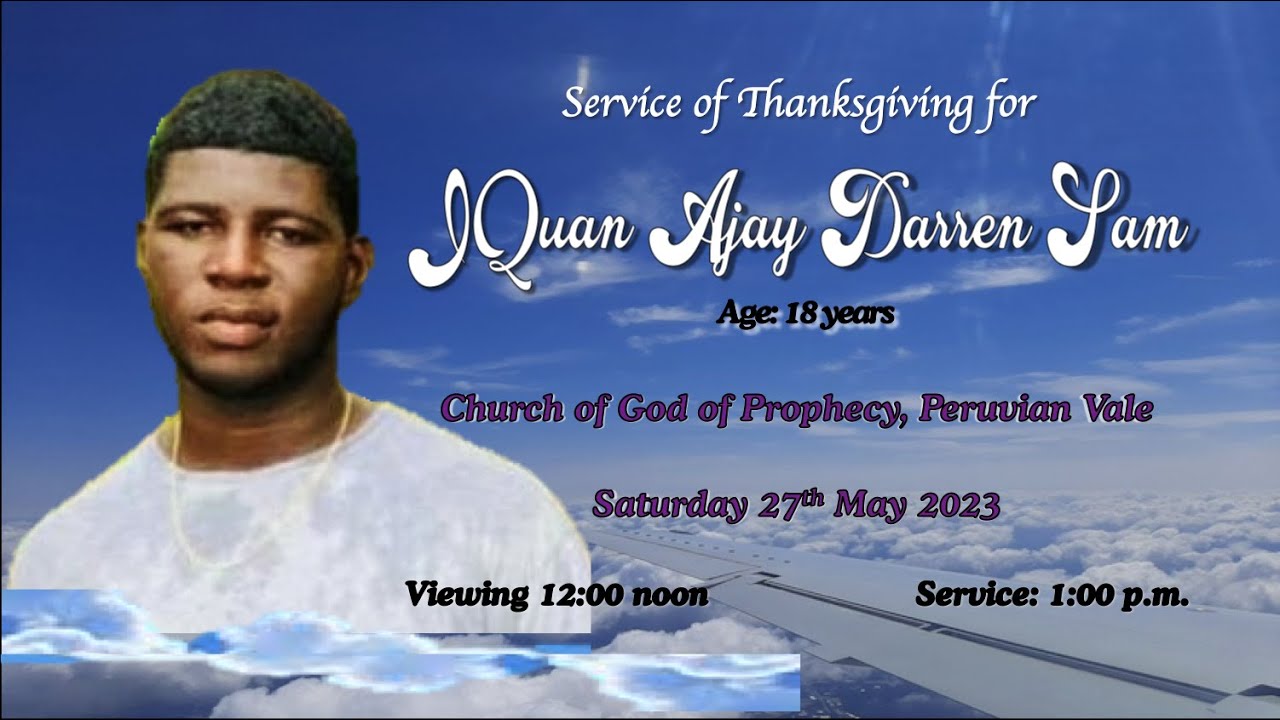 JQuan Sam - Funeral Service (complete) - YouTube