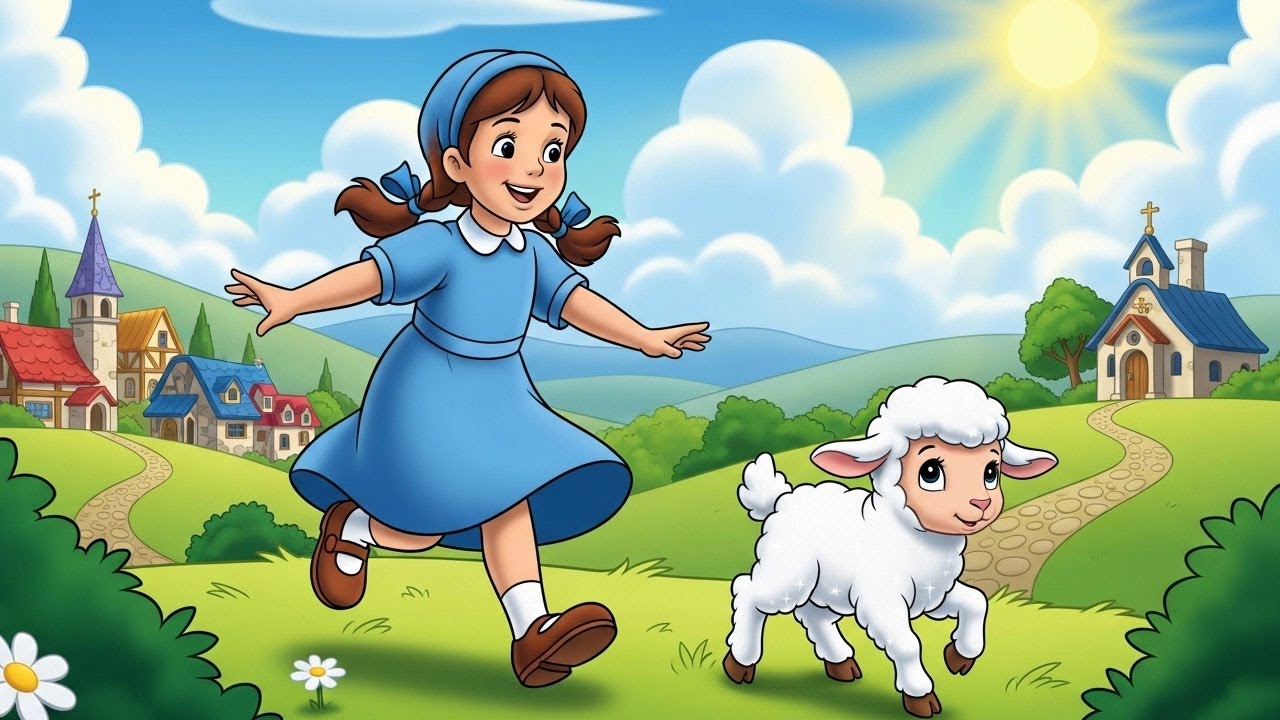 Mary Had a Little Lamb Story | Moral stories for Kids | Bedtime Stories ...