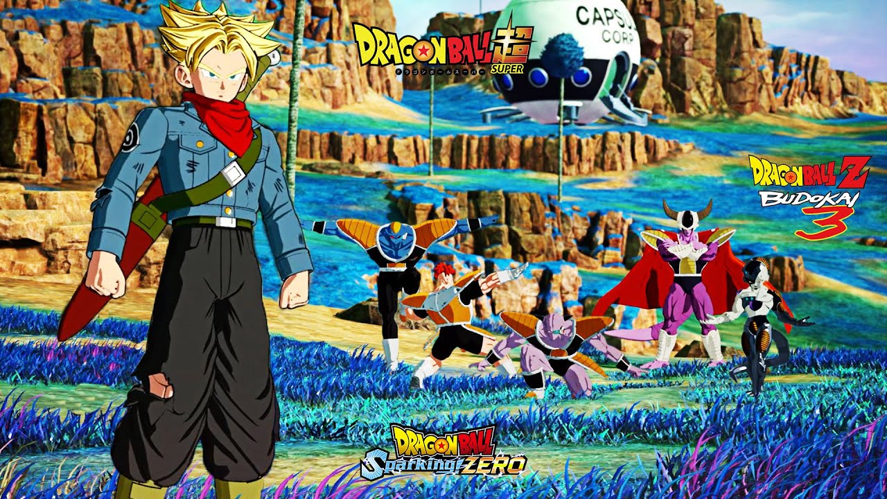 Future Trunks (Super) Vs Mecha Frieza, King Cold, Captain Ginyu ...