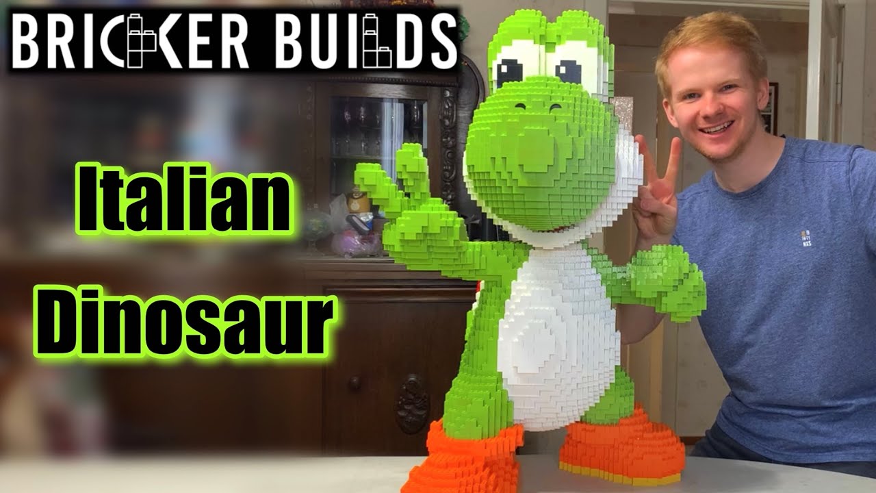 LEGO Italian Dinosaur (Definitely Not Yoshi) SPEED BUILD | Bricker ...