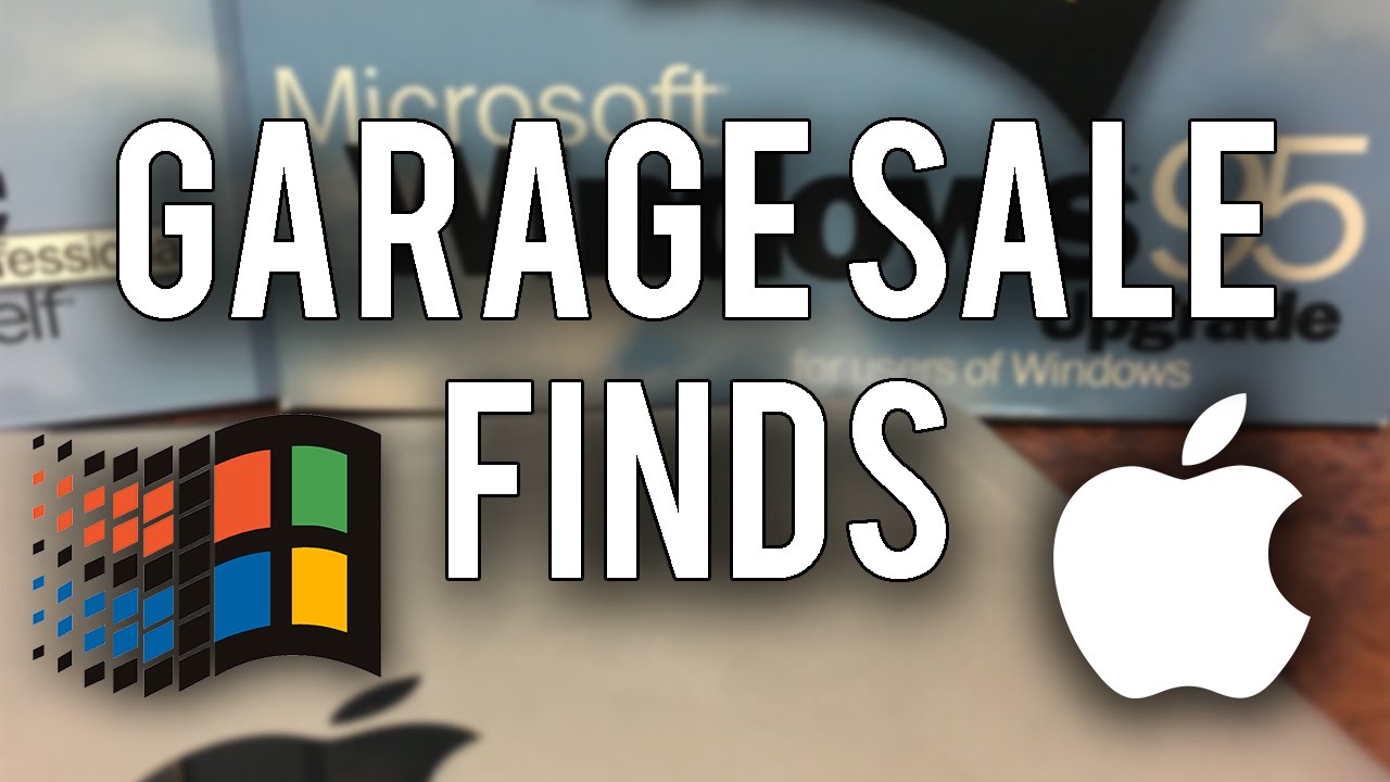 Windows 95 and the $20 iPad! - Garage Sale Finds - YouTube