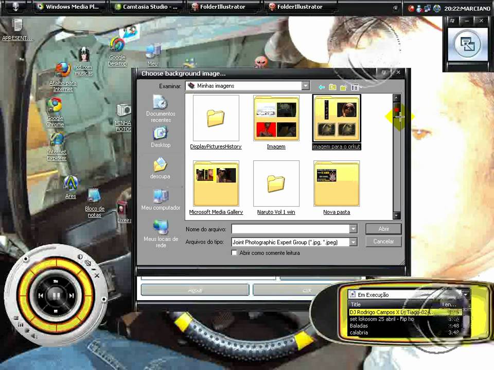 COMO COLOCAR FOTO NA PASTA DO PC - YouTube
