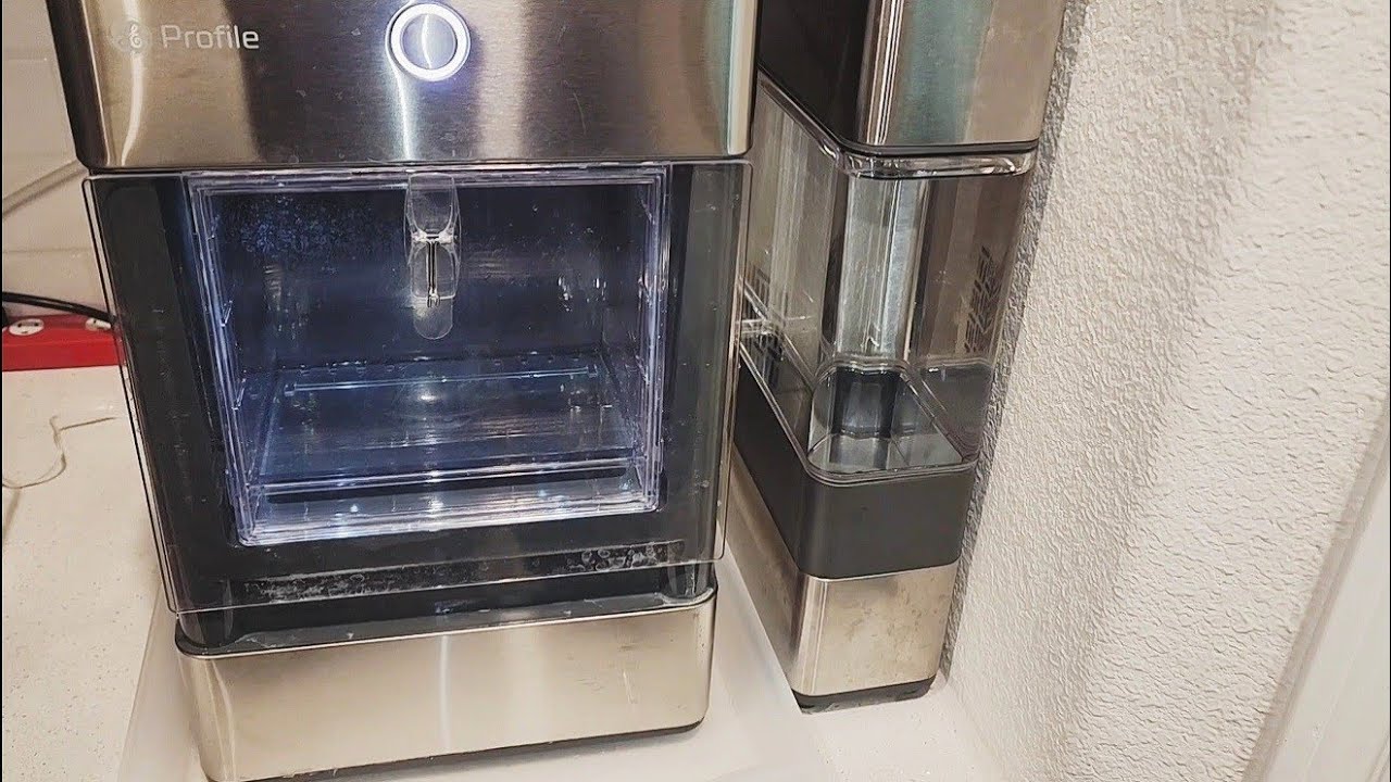 Clean Algae Out of GE Opal Ice Machine Side Tank and Water Line - YouTube