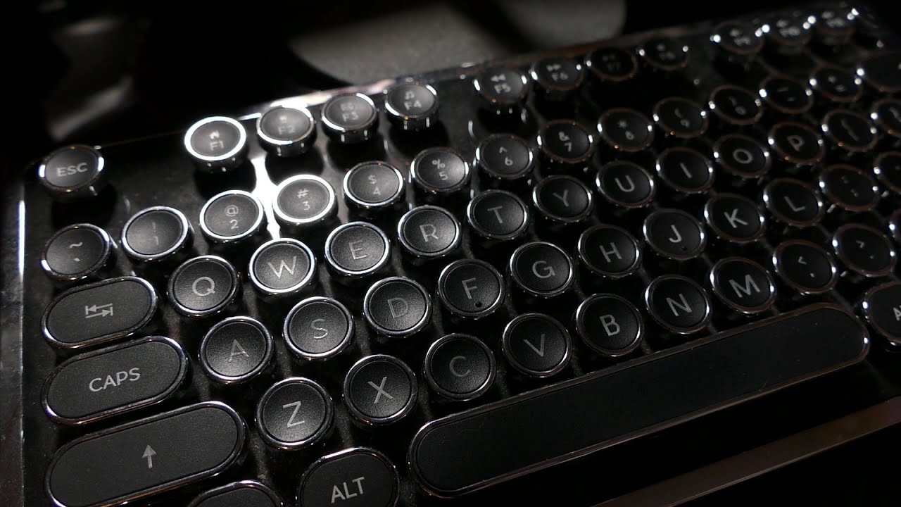 Clacky Keyboard Sounds | typing, typewriter keyboard | no talking | ASMR - YouTube