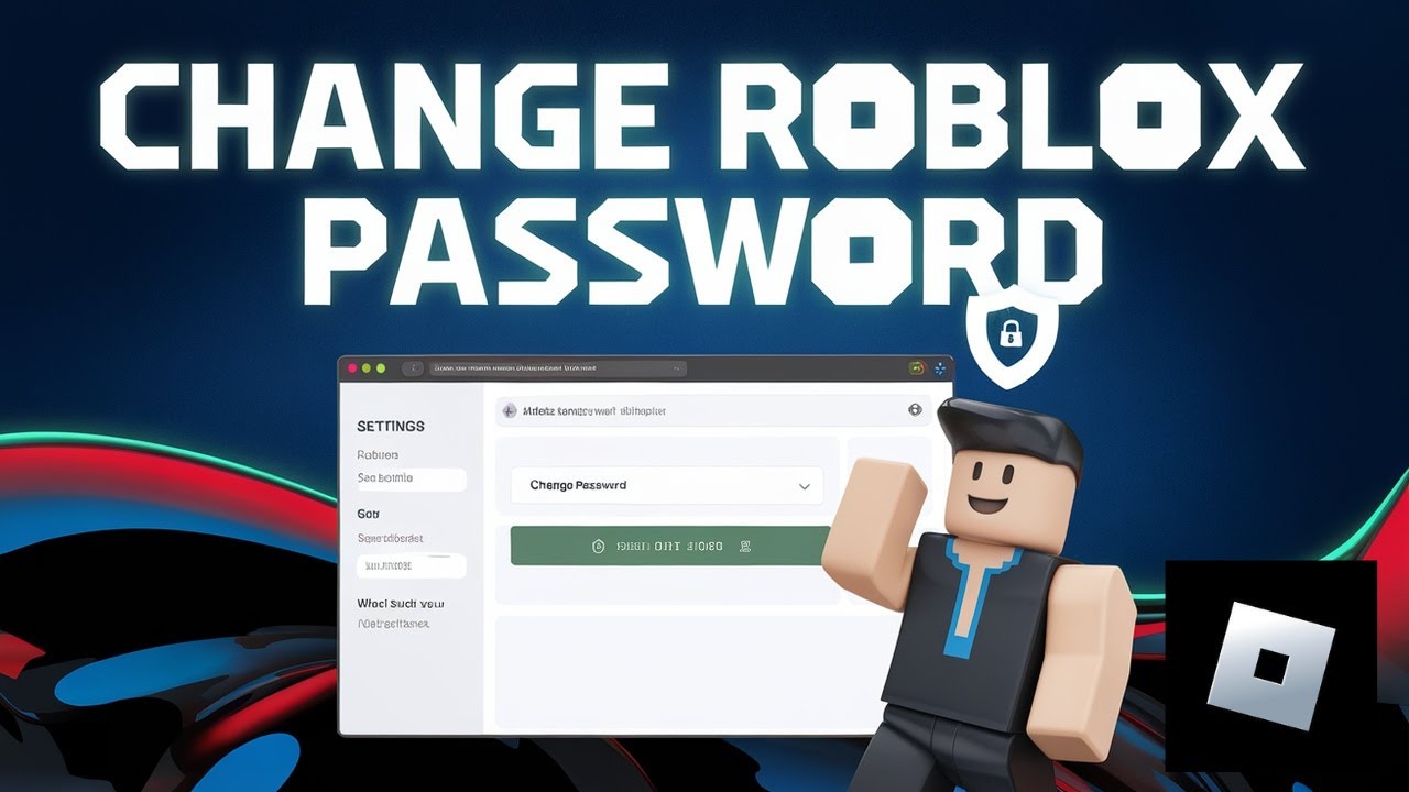 How to Change Your Password on ROBLOX (2024) - YouTube