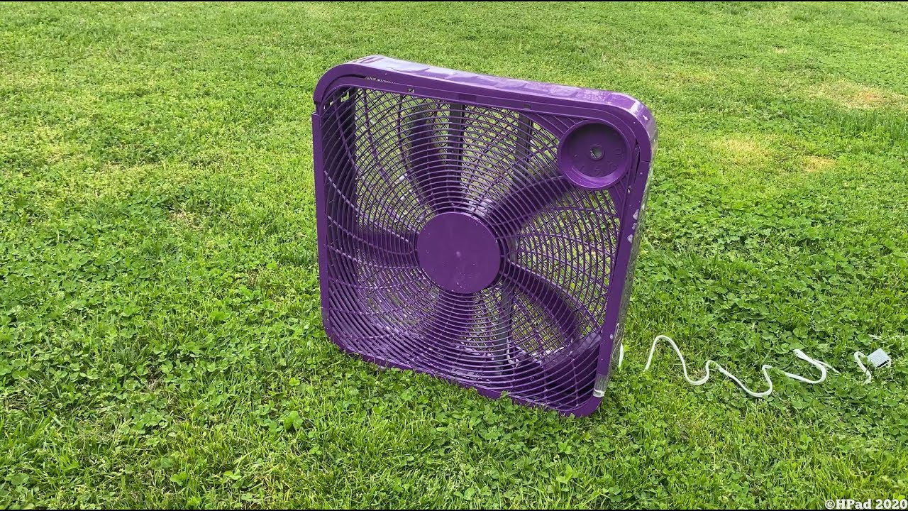 Mainstays Box Fan Destruction - YouTube