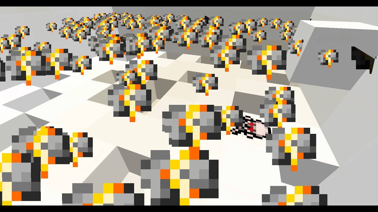 Minecraft| Square Block| Celá Mapa| Walktrouth - YouTube