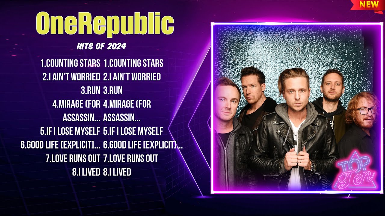 OneRepublic Mix Top Hits Full Album ️ Full Album ️ Best 10 Hits ...
