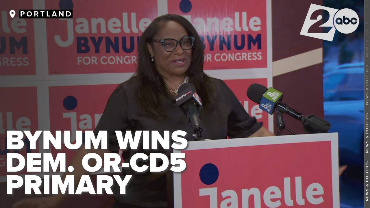 Janelle Bynum declares victory in the Oregon Congressional District 5 ...