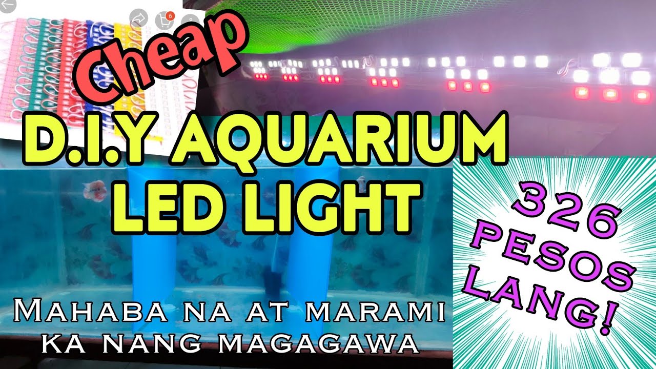 Cheap DIY Aquarium Led Light - YouTube