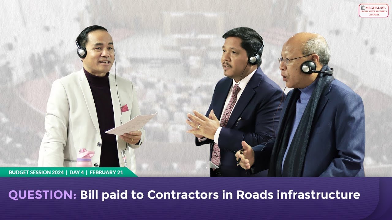 QUESTION: Bill paid to Contractors in Roads infrastructure - YouTube