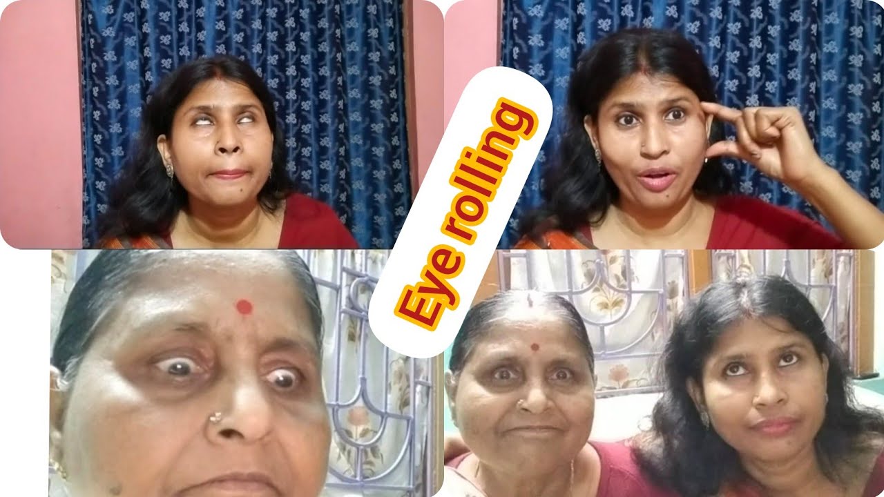 Eye rolling viewer request video/eye rolling challenge mother and ...
