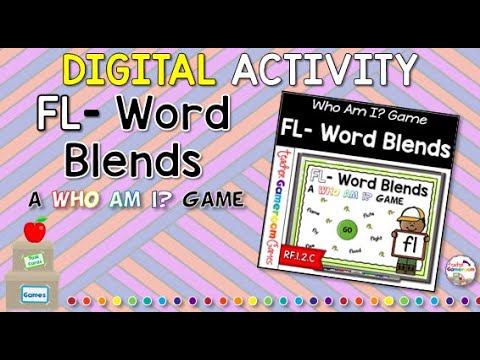FL Blends Who am I Word Game - YouTube