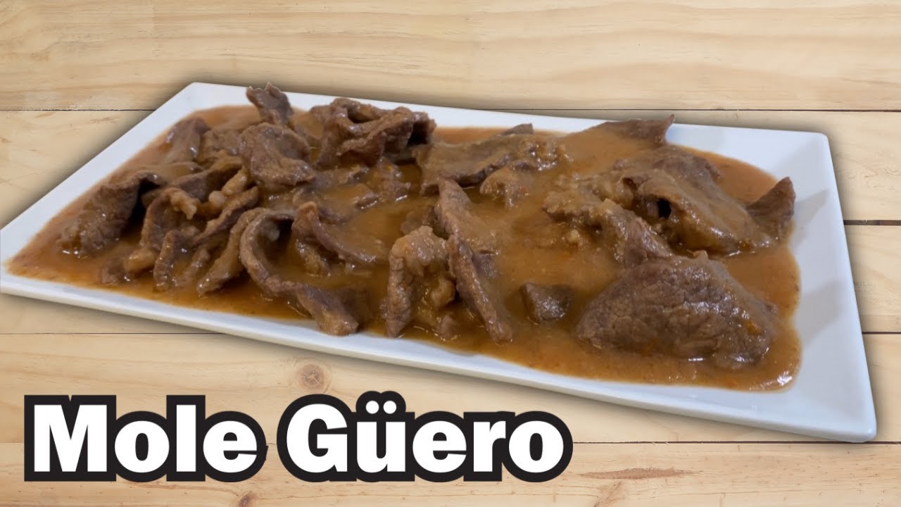 Cómo hacer Mole Güero - YouTube