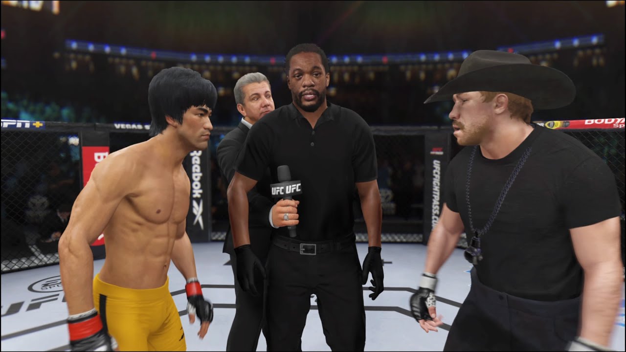 Bruce Lee vs. Walker Texas Ranger - EA Sports UFC 4 - Epic Fight 🔥🐲 ...