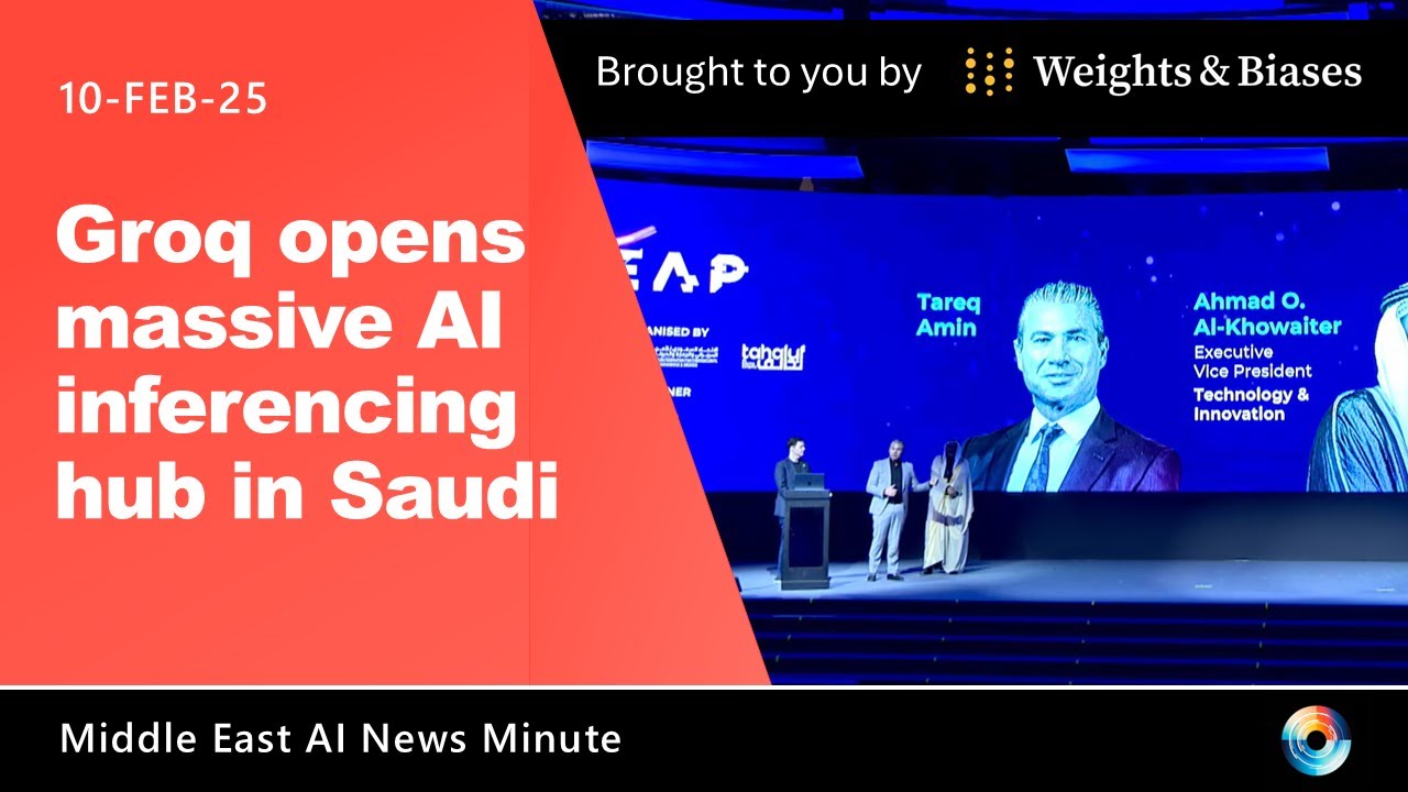 LEAP25 - Groq opens Saudi AI inferencing hub - YouTube
