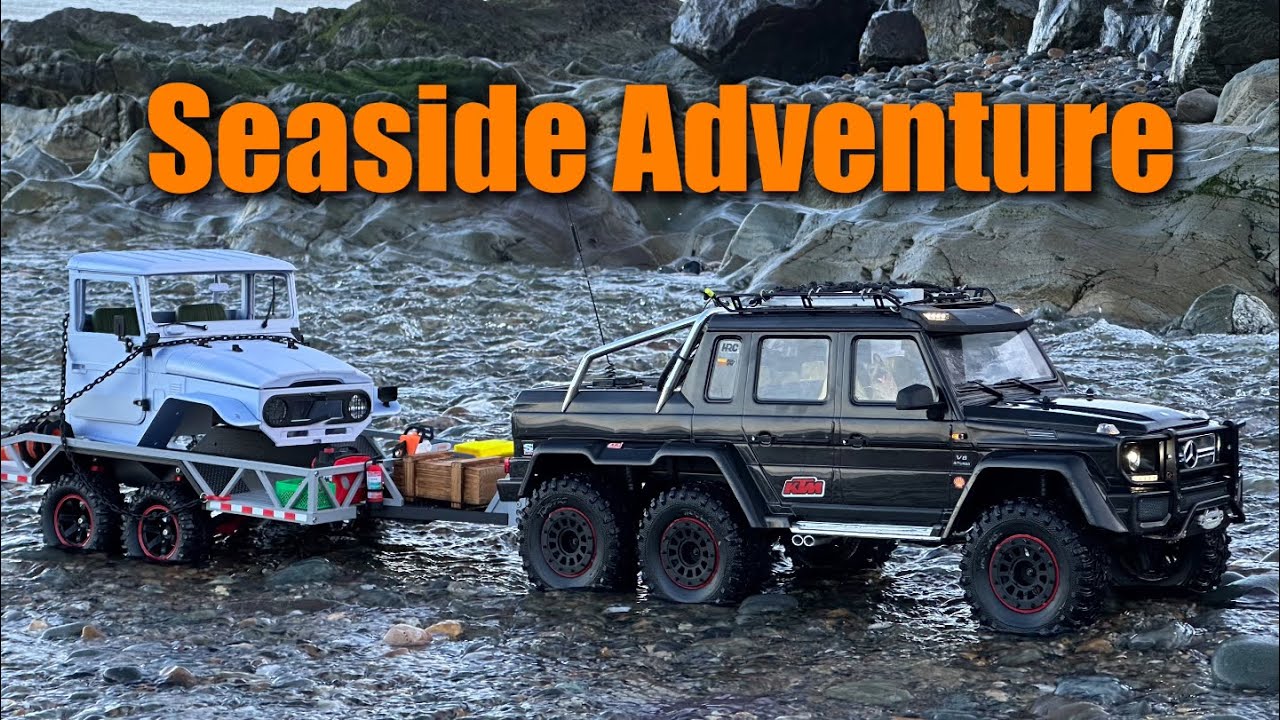 Traxxas TRX6 RC crawler makes a delivery! - YouTube