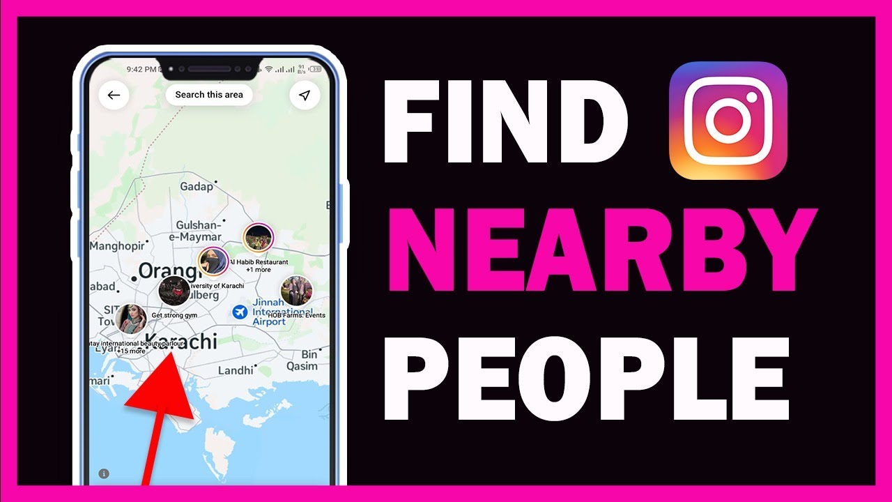 how to find nearby people on instagram | nearby friends in instagram ...