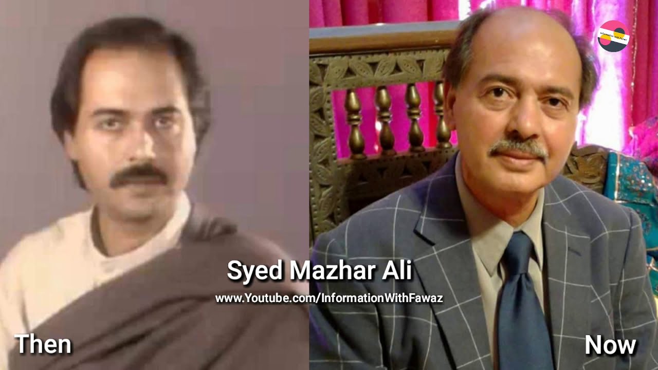 Pakistani old tv actor Syed Mazhar Ali Then And Now - YouTube