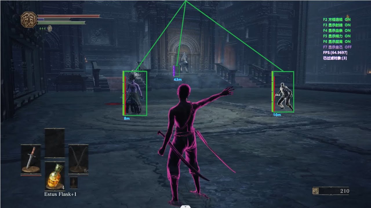 Dark Souls 3 Invasion Cheating ESP - YouTube