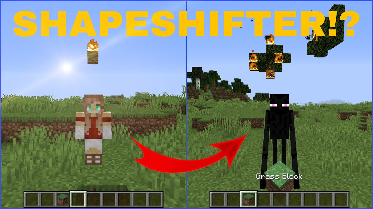 Minecraft, But I'm A SHAPESHIFTER!?... - YouTube