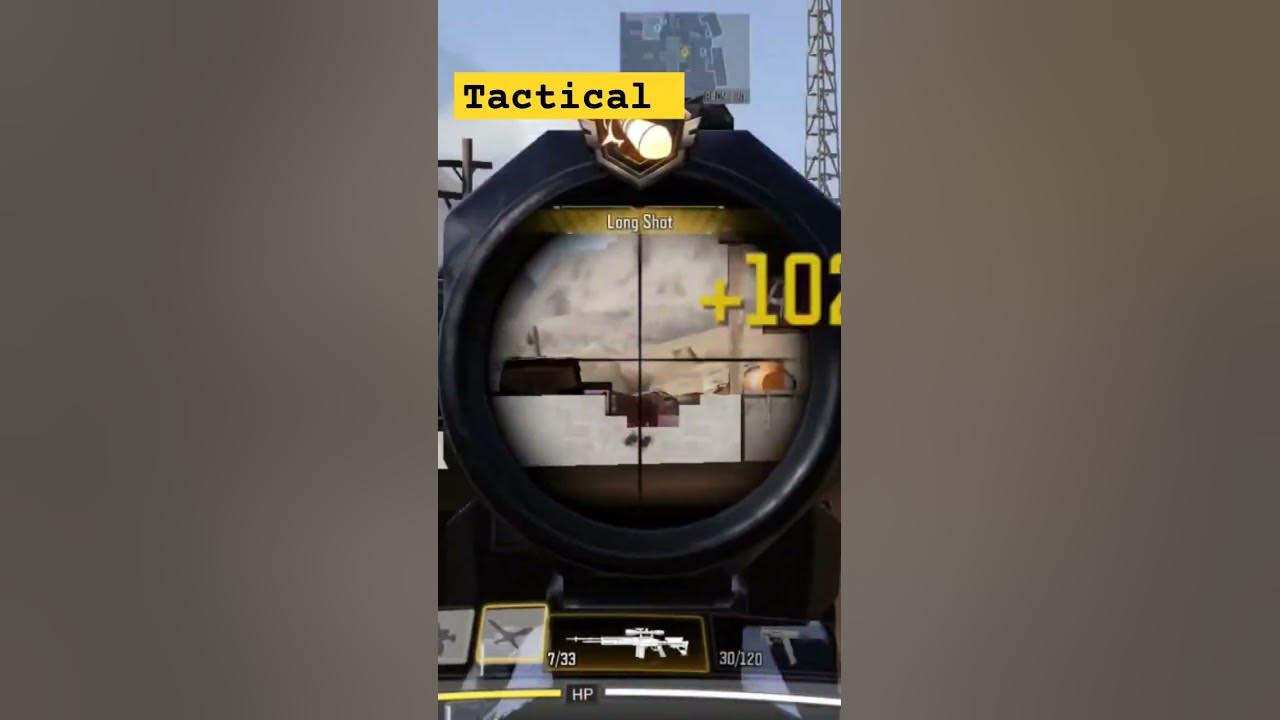 tactical scope #codmobile #callofdutymobile - YouTube