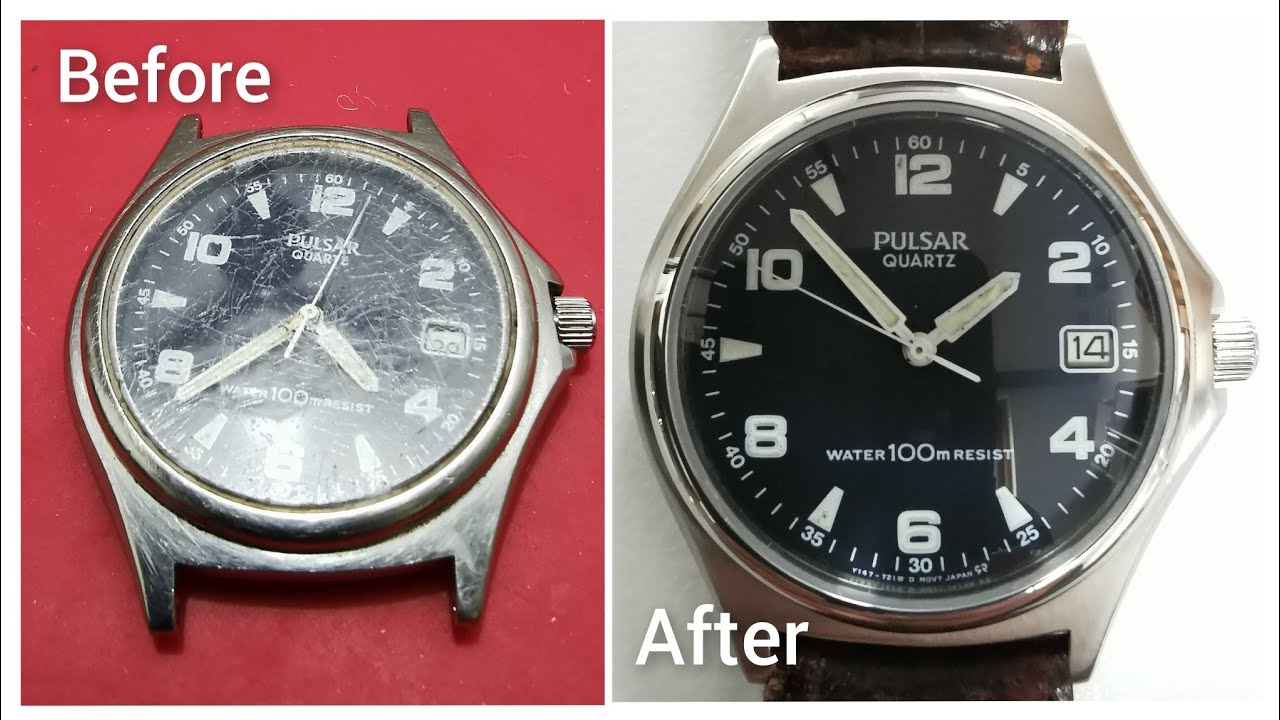 Full Restoration Pulsar Military Watch Y147 Quartz Movement - YouTube