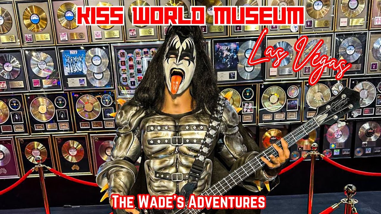 Kiss World Museum In The Rio Hotel & Casino Las Vegas. Gene Simmons ...