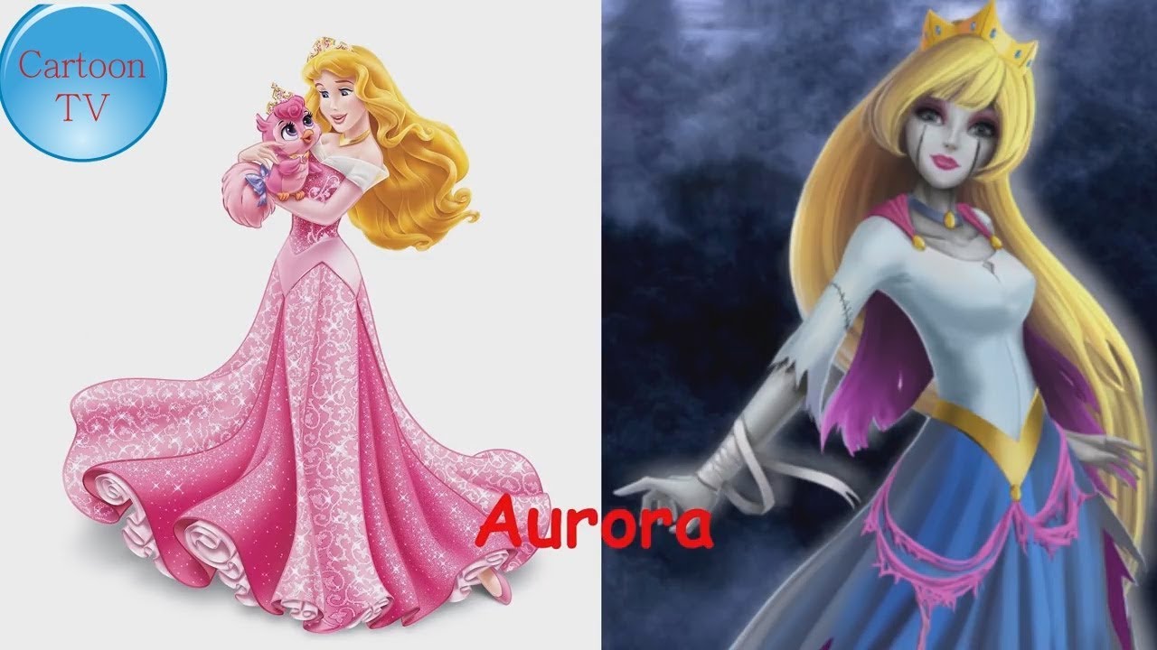 Disney Princesses As VAMPIRE ZOMBIES Disney Princesses As Monsters 2018 ...