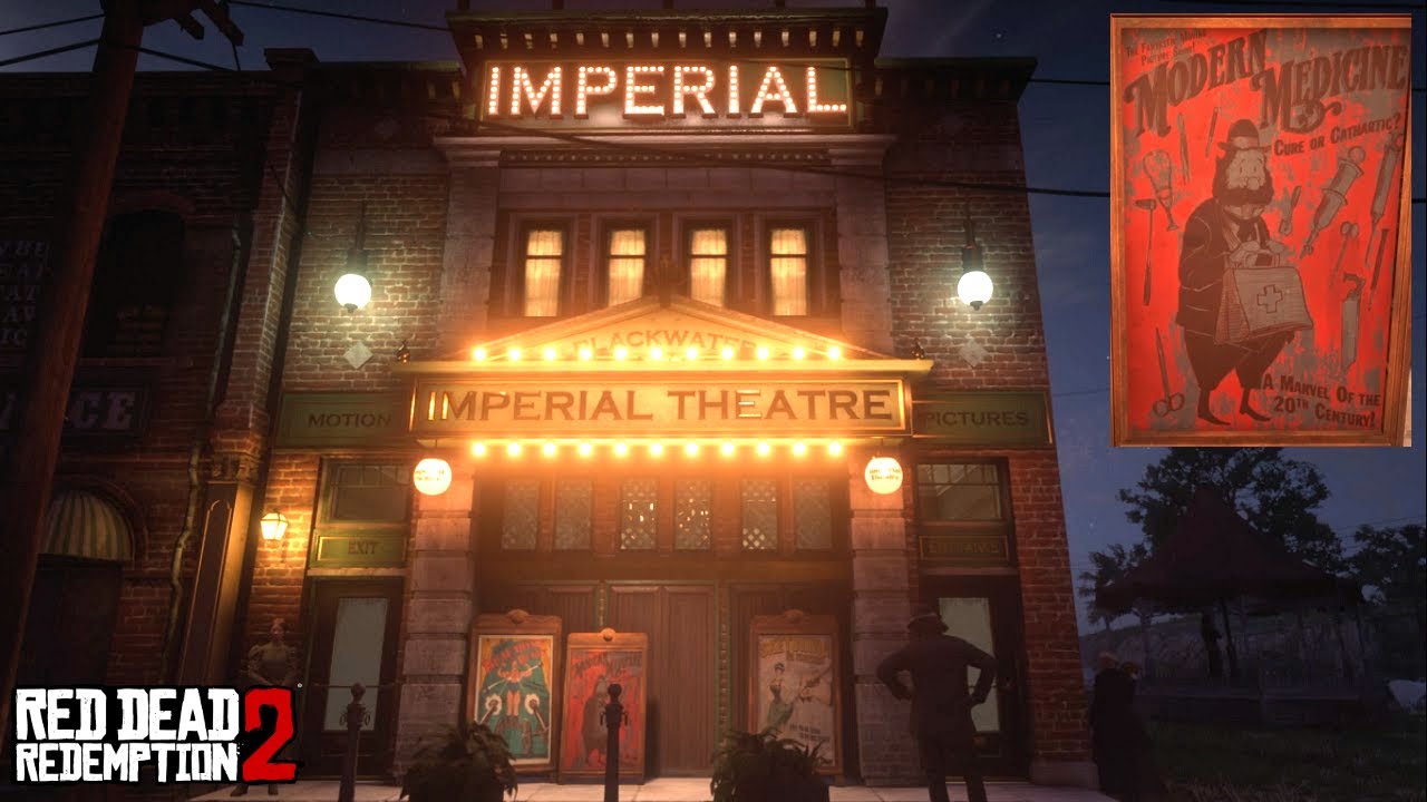 Red Dead Redemption 2 Cine Blackwater Modern Medicine - YouTube