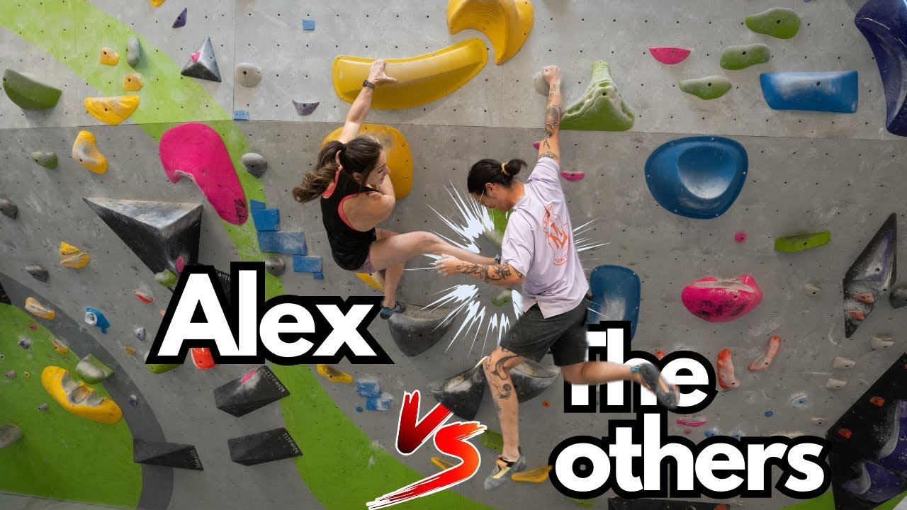 Alex takes on other pro climbers in a high Stakes competition! - YouTube