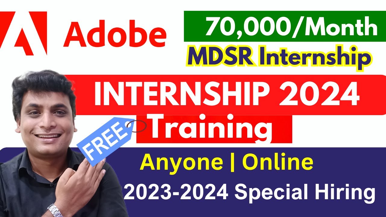 Adobe Calix Biggest Hiring Internship 2024 2023 2025 Batch | Stipend 7LPA | Off Campus - YouTube